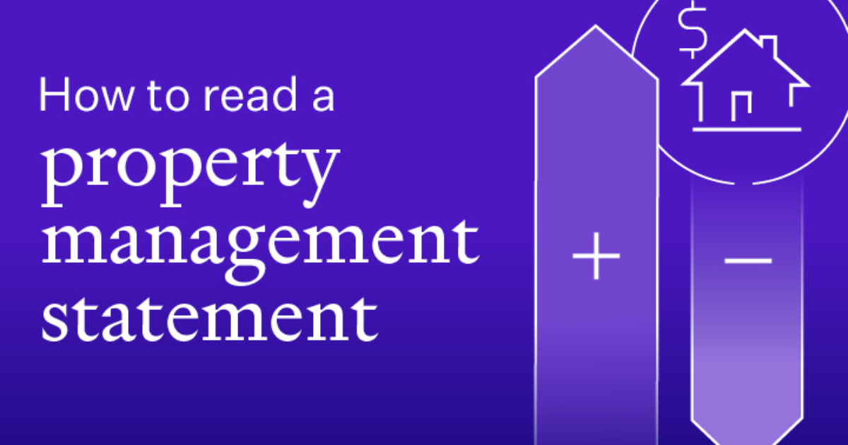 How to read a property management statement? | Opes Partners